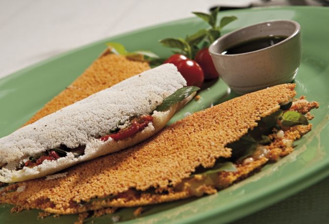 Receita de tapioca de tomate seco