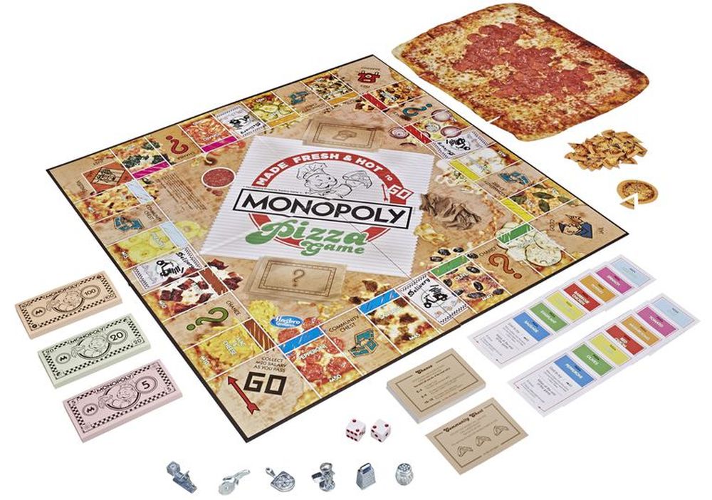 Jogo Monopoly ganha versão inspirada na pizza
