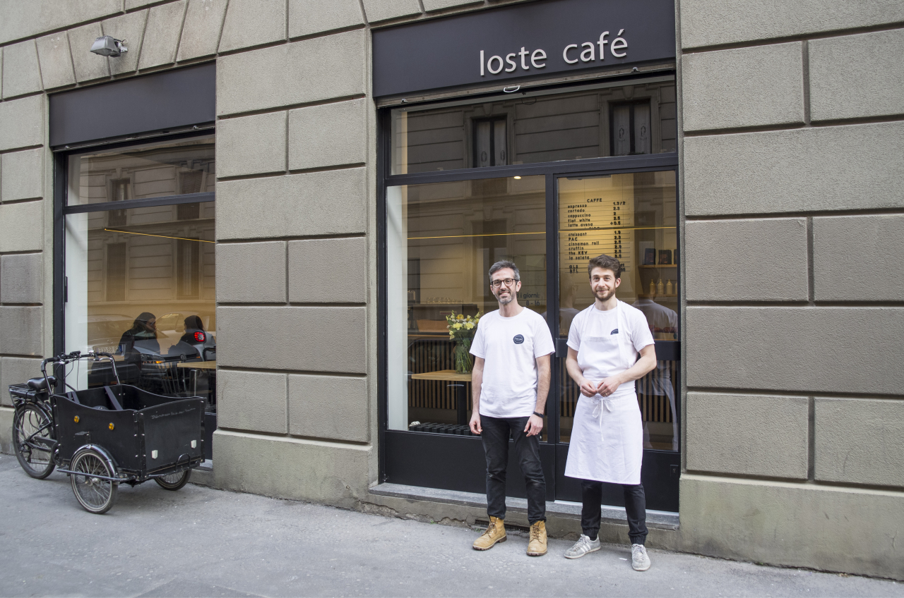 Loste Cafè é uma uma combinação de cafeteria, wine-bar e confeitaria