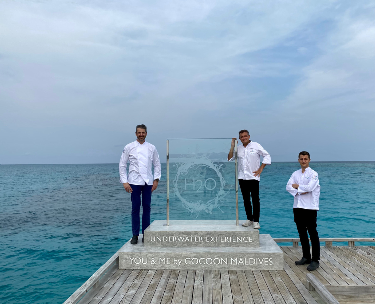 Chef italiano assina o cardápio do restaurate H2O nas Ilhas Maldivas