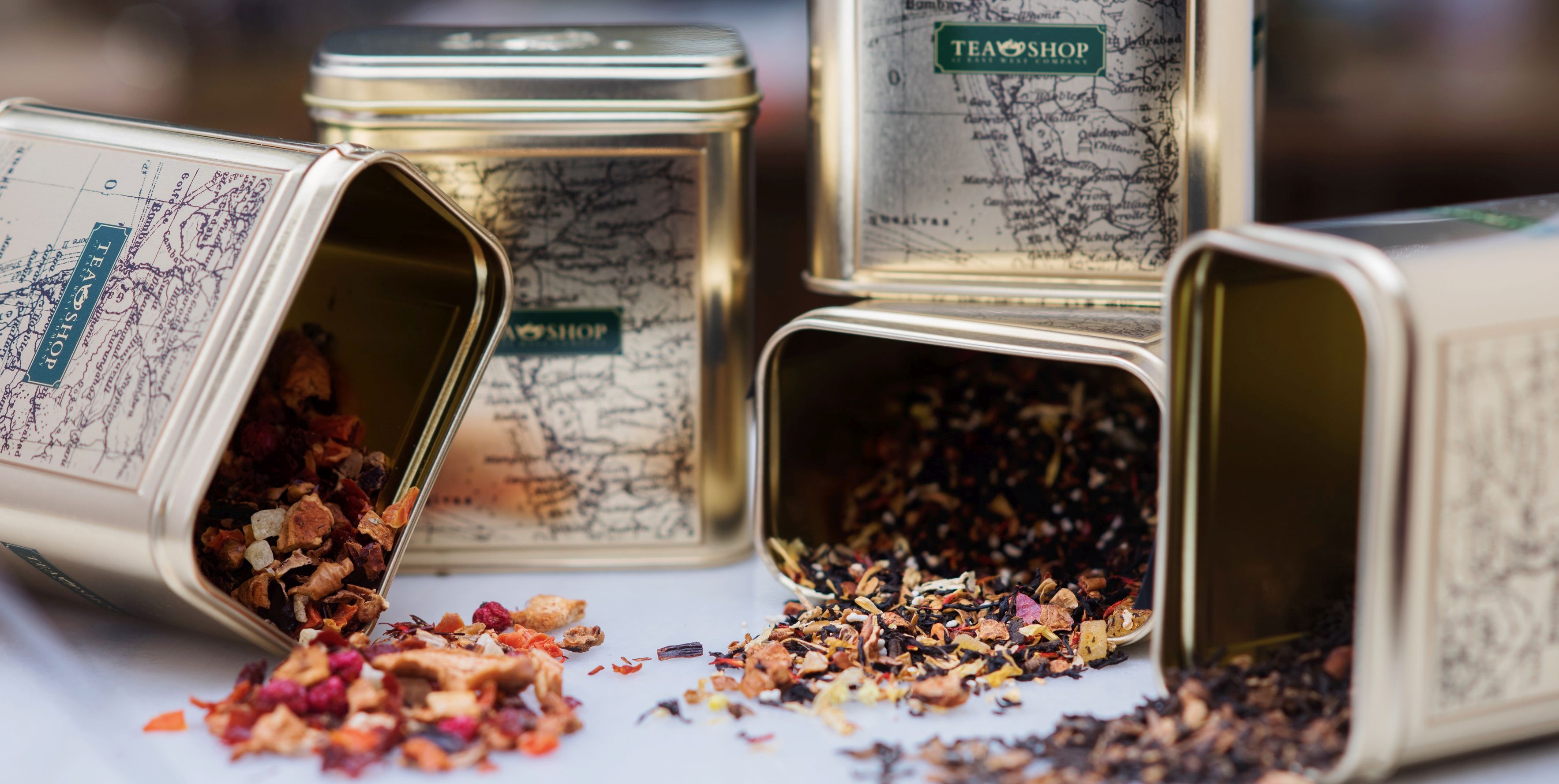 Tea Shop, rede espanhola de chás gourmet, abre loja em Curitiba