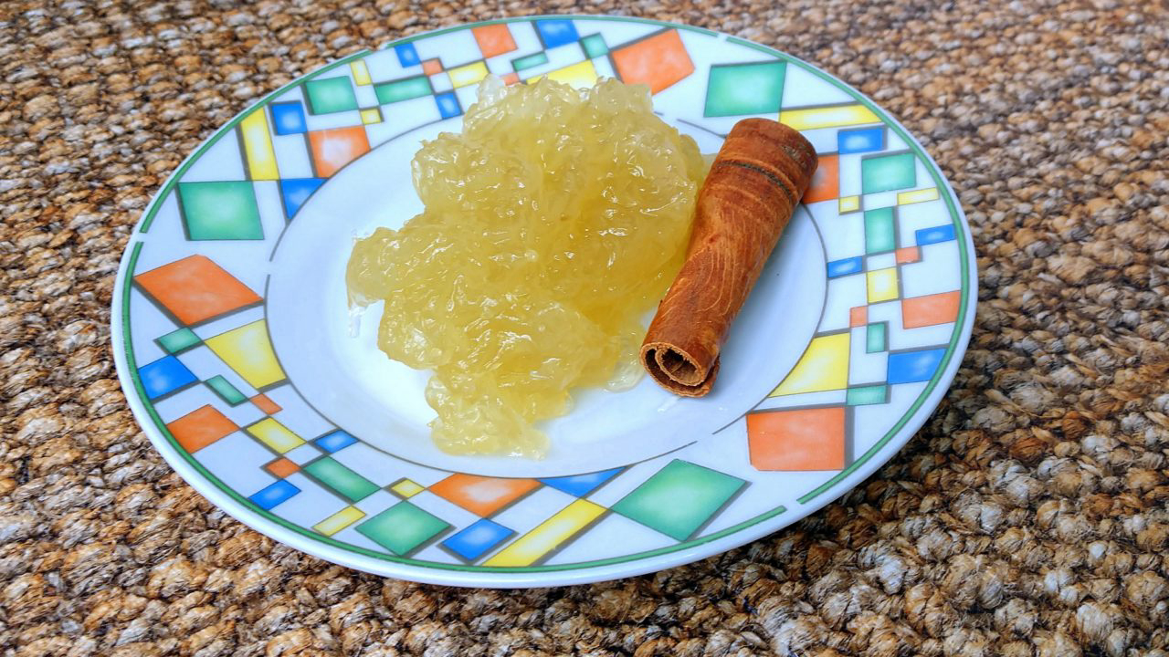 Doce de Gila, para lembrar dos velhos tempos e das tradições aqui do Sul