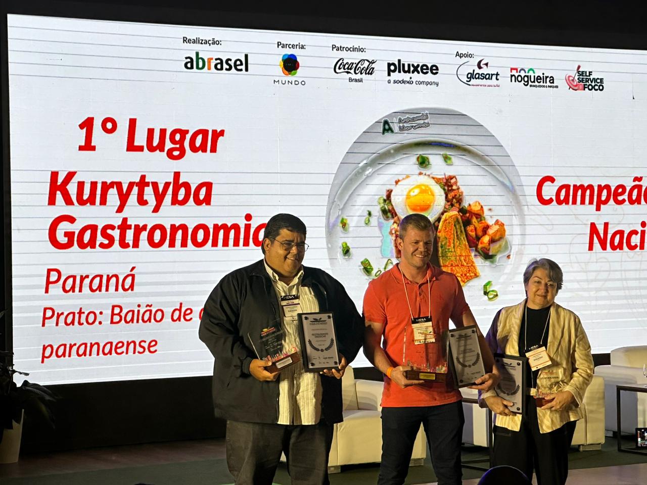 Kurytyba Gastronomia vence o concurso O Quilo É Nosso